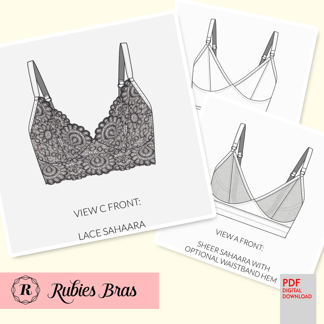 Rubies Bras – Zen Of Sewing